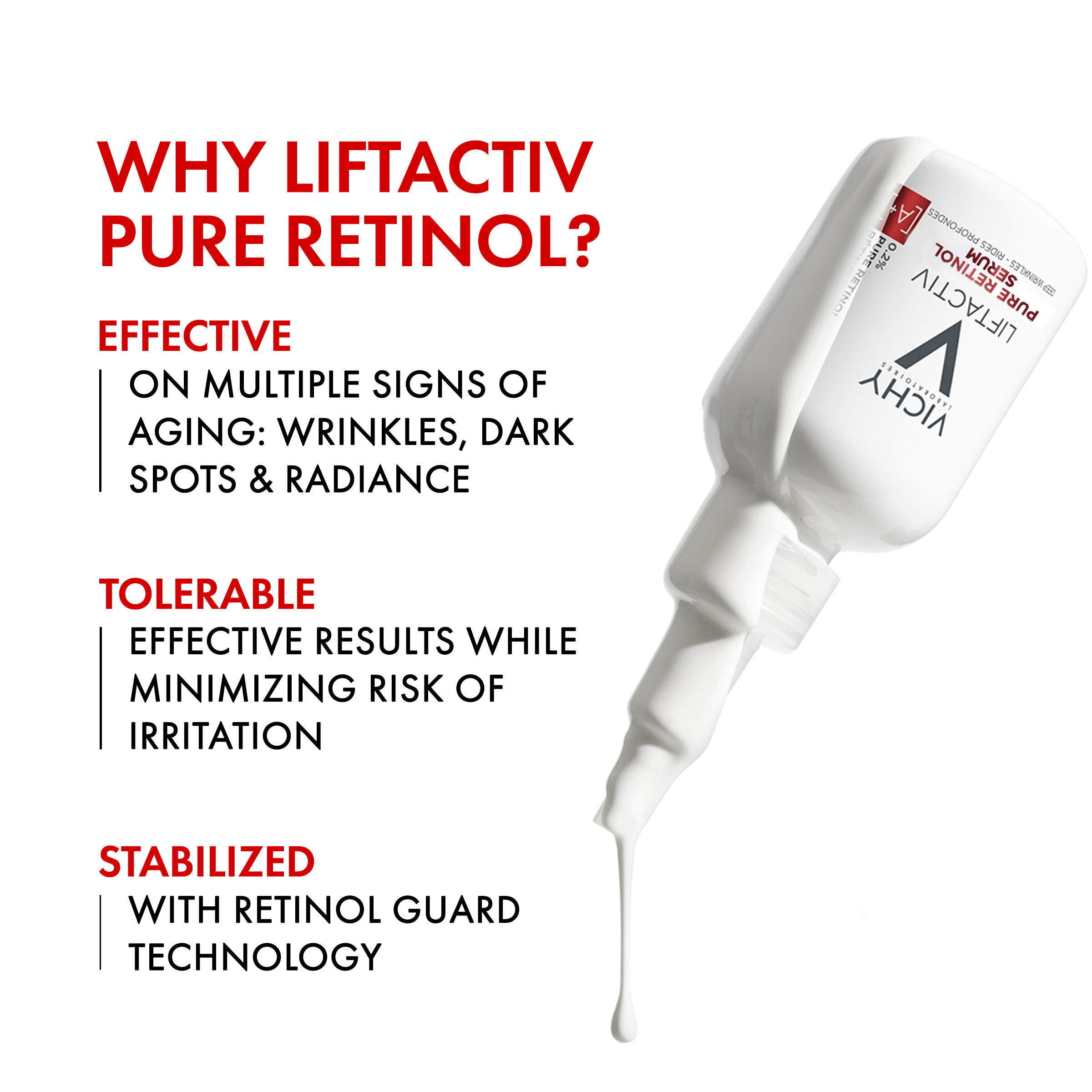 LiftActiv Pure Retinol Serum | 0.2% Retinol | Vichy